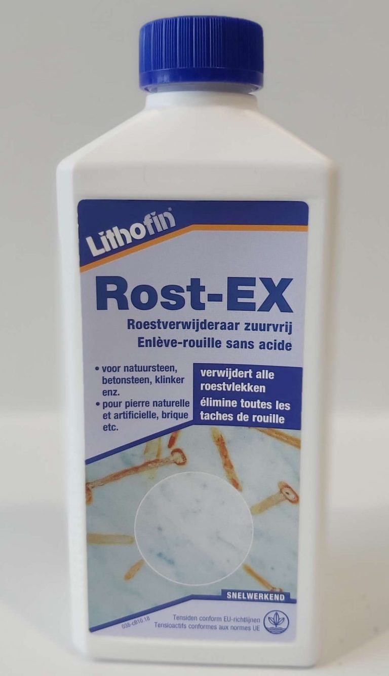 Roestverwijderaar Lithofin Rost-Ex 500ml alkalische reiniger